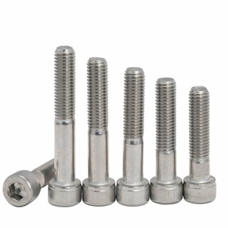 M3 M4 M5 M6 M8 M10 M12 304 Stainless Steel Half Tooth Hex Hexagon Socket Cap Head Screw ...
