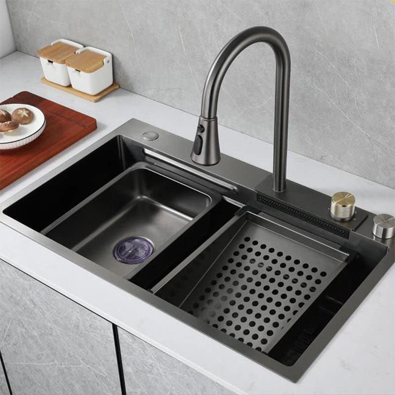 *PROMO*Kitchen Sink | Multipurpose Waterfall Nano Sink | Shopee Singapore