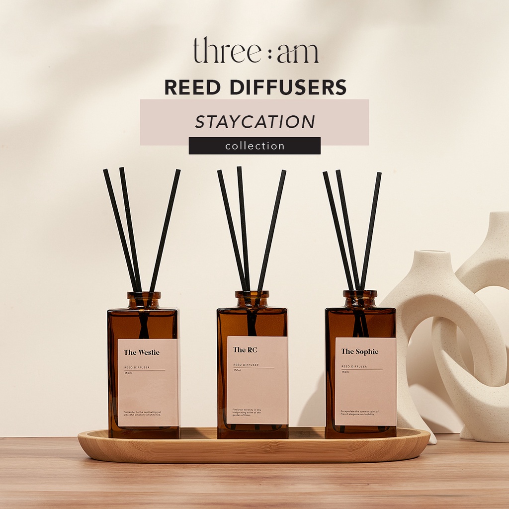 [Three:am] New 150ML Essential Oil Reed Diffuser | Hotel Staycation ...