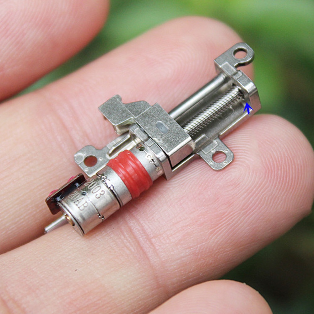 DC 5V Metal Micro Screw Slide Stepper Motor 2-phase 4-wire Precision ...
