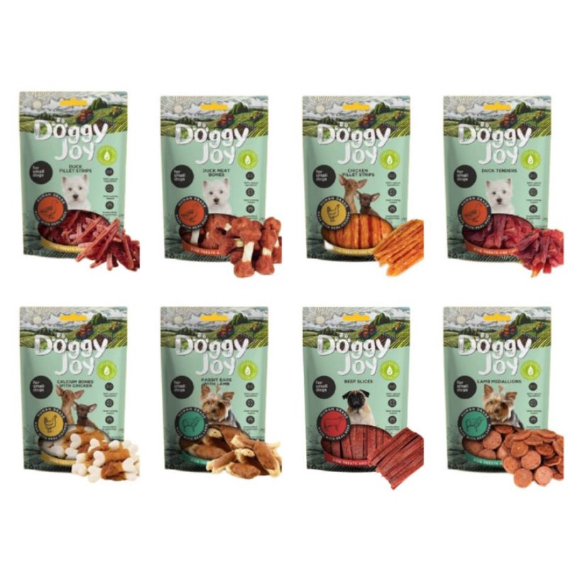 DOGGY JOY FOR SMALL BREED DOG TREATS 55G(8 FLAVOURS) | Shopee Singapore