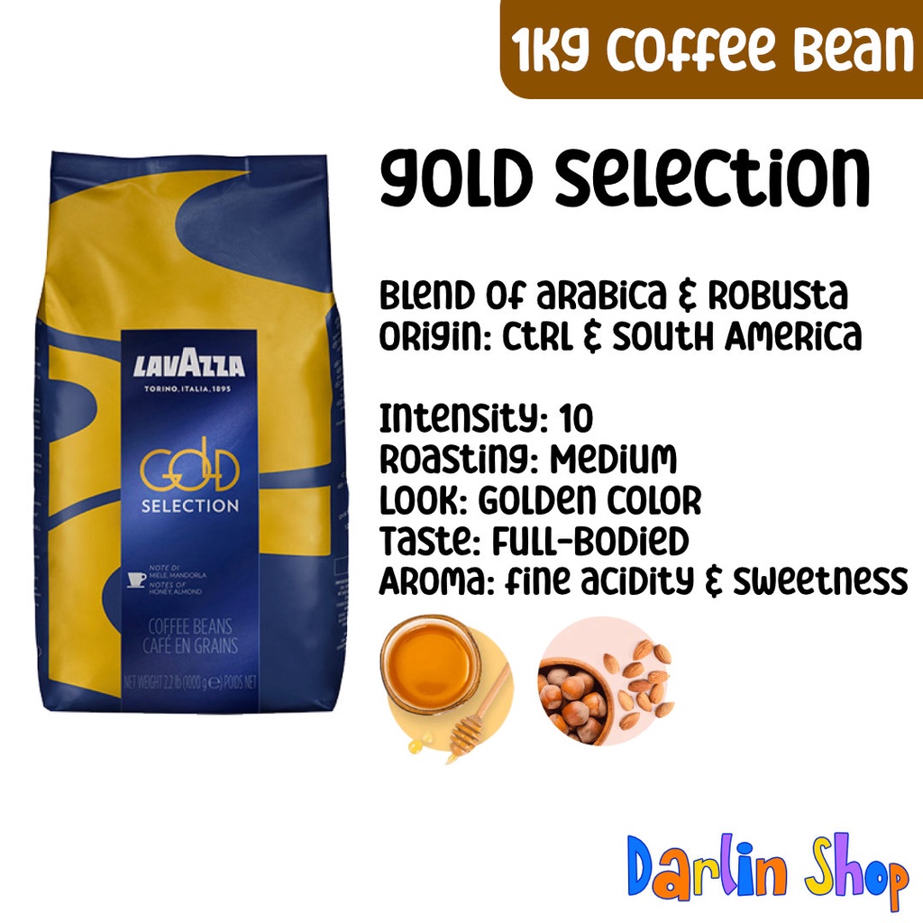 Lavazza Coffee, 1kg Coffee Beans - Qualita Oro / Super Crema / Rossa ...