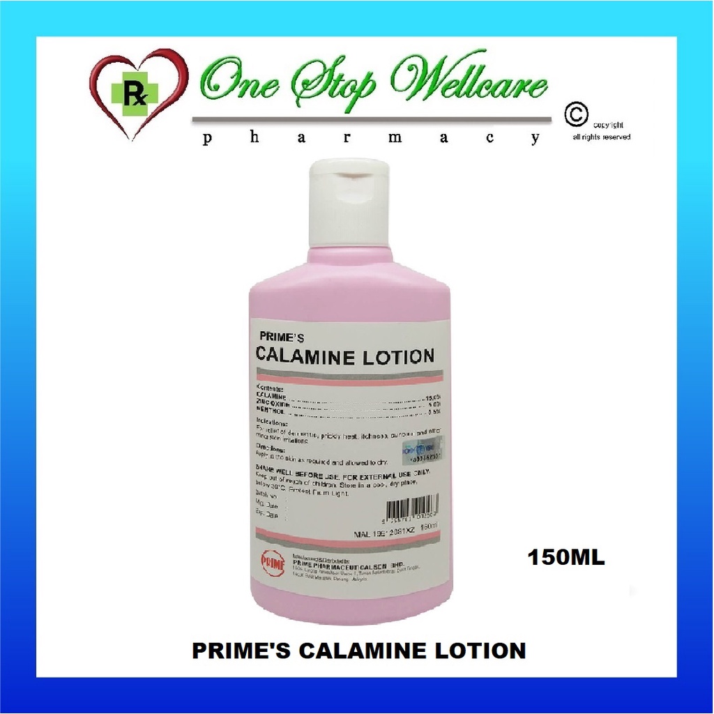 PRIME'S CALAMINE LOTION 150ML (EXP:10/2027) | Shopee Singapore