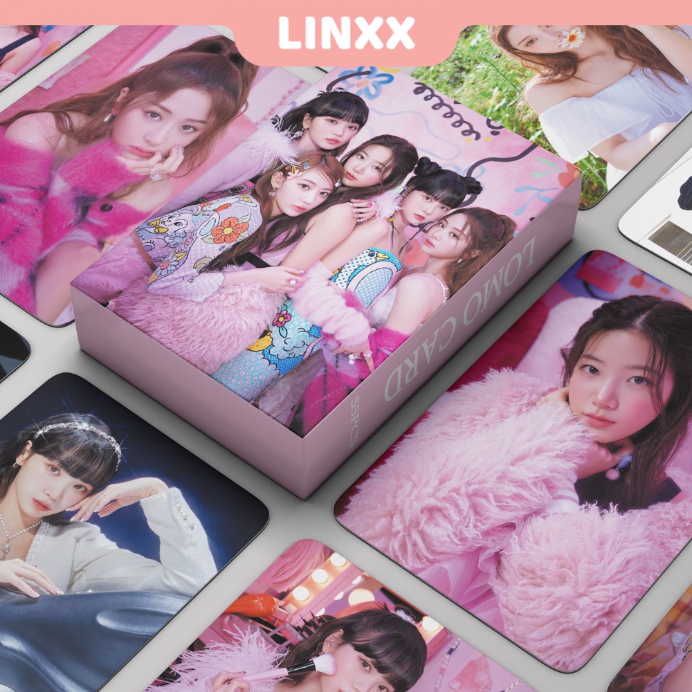 LINXX 55 Pcs LE SSERAFIM FEARLESS Album Lomo Card Kpop Photocards ...