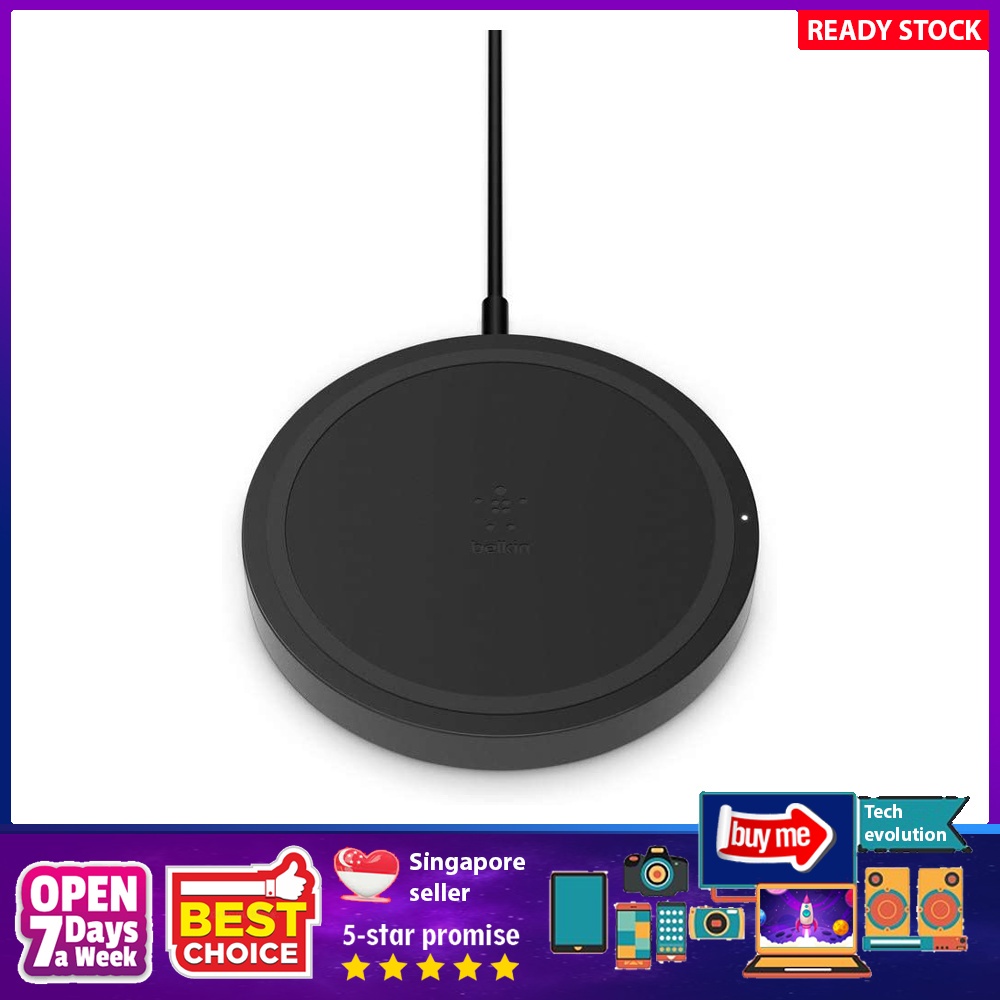 [sgstock] Belkin Wireless Charger 5W - Boost Up Wireless Charging Pad ...