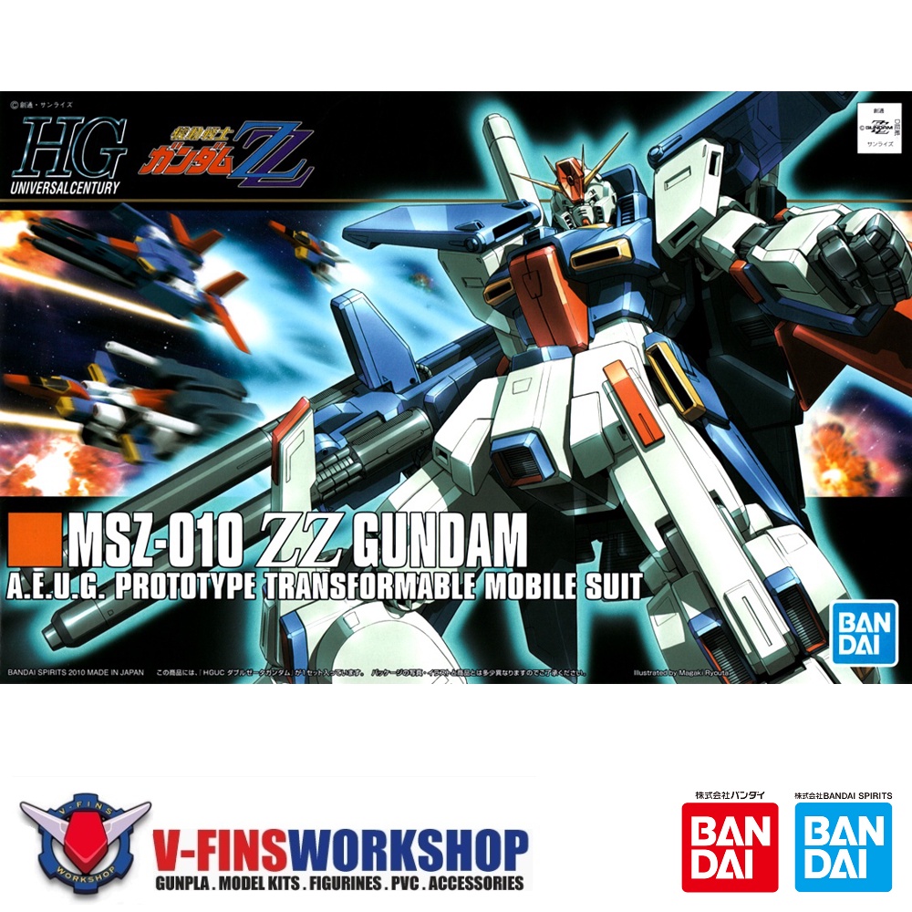 HGUC (Universal Century) - MSZ-010 ZZ Gundam | Shopee Singapore
