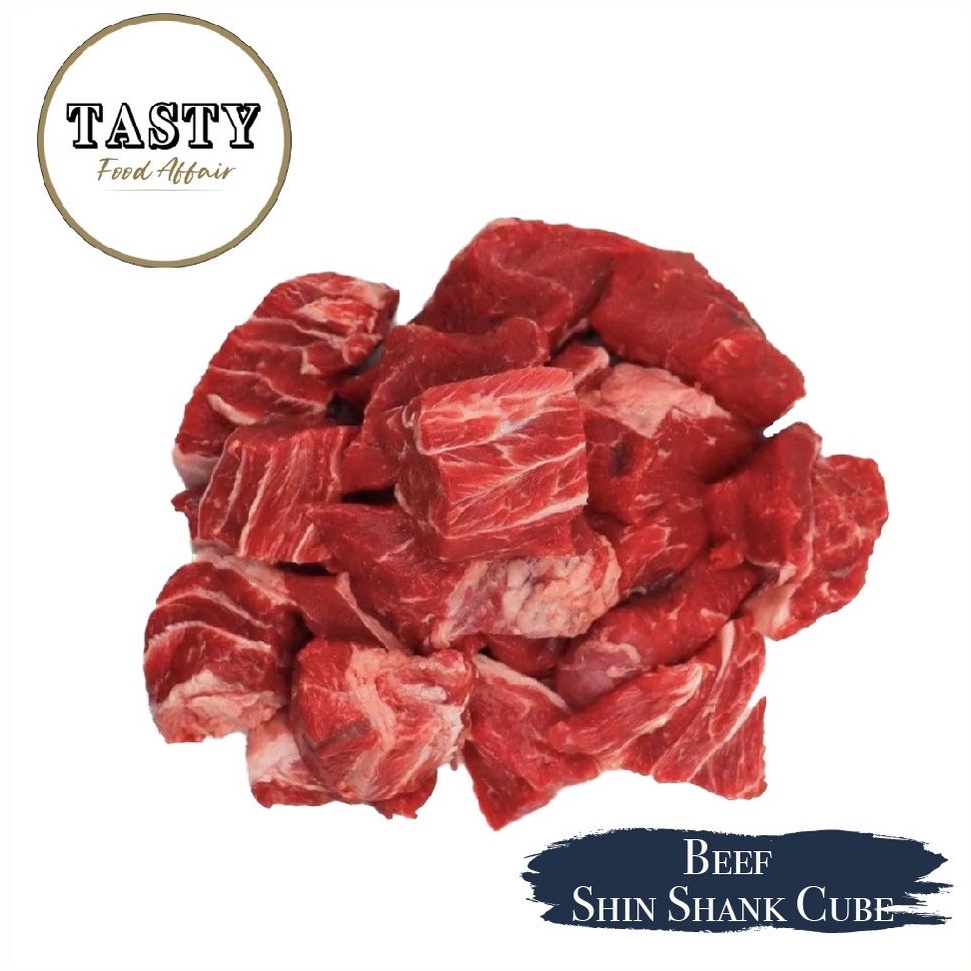 [Tasty Food Affair] Beef Shin Shank Cube (500G) | Shopee Singapore