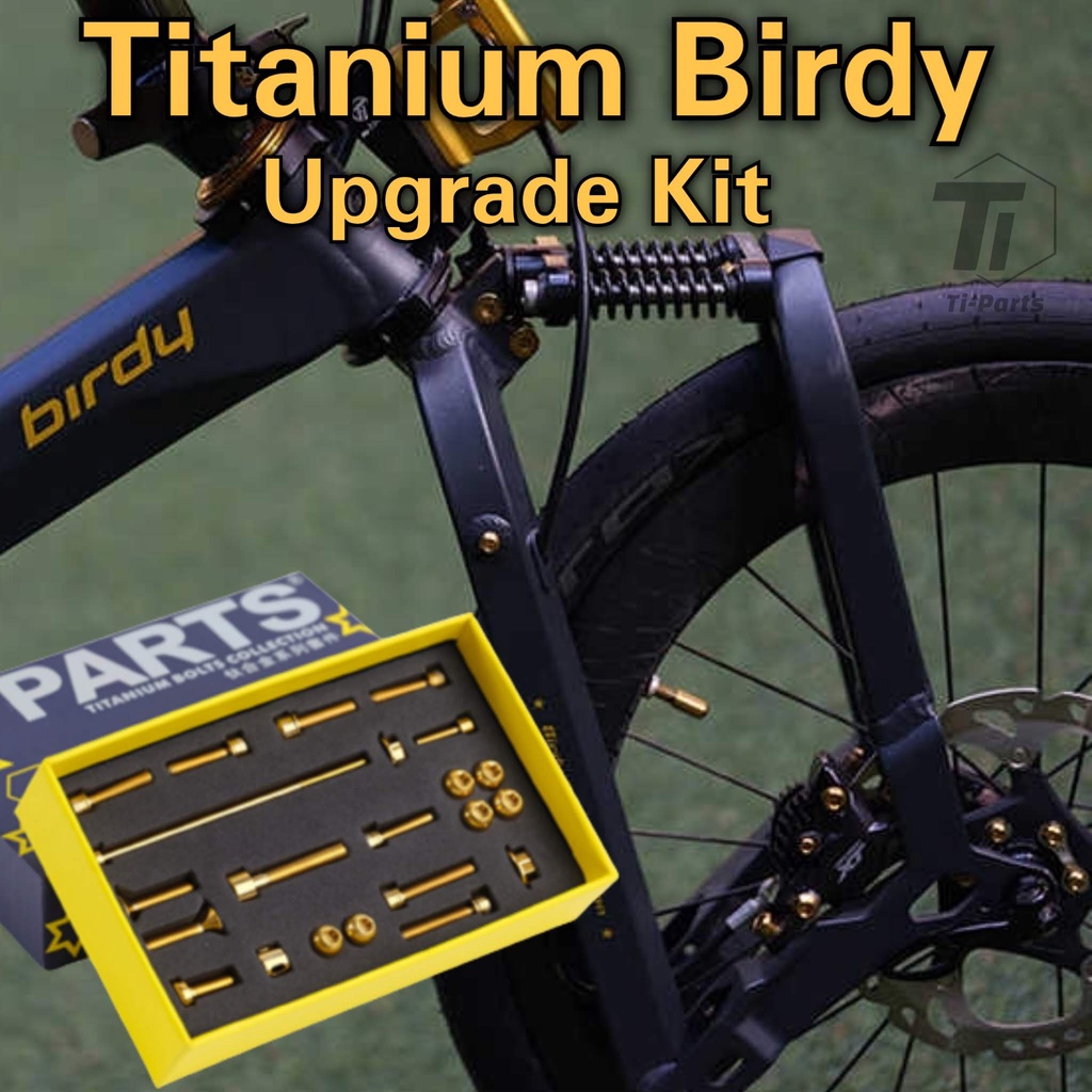 Titanium Birdy Upgrade Kit | Titanium Bolt Screw Folding bike GT R20 ...