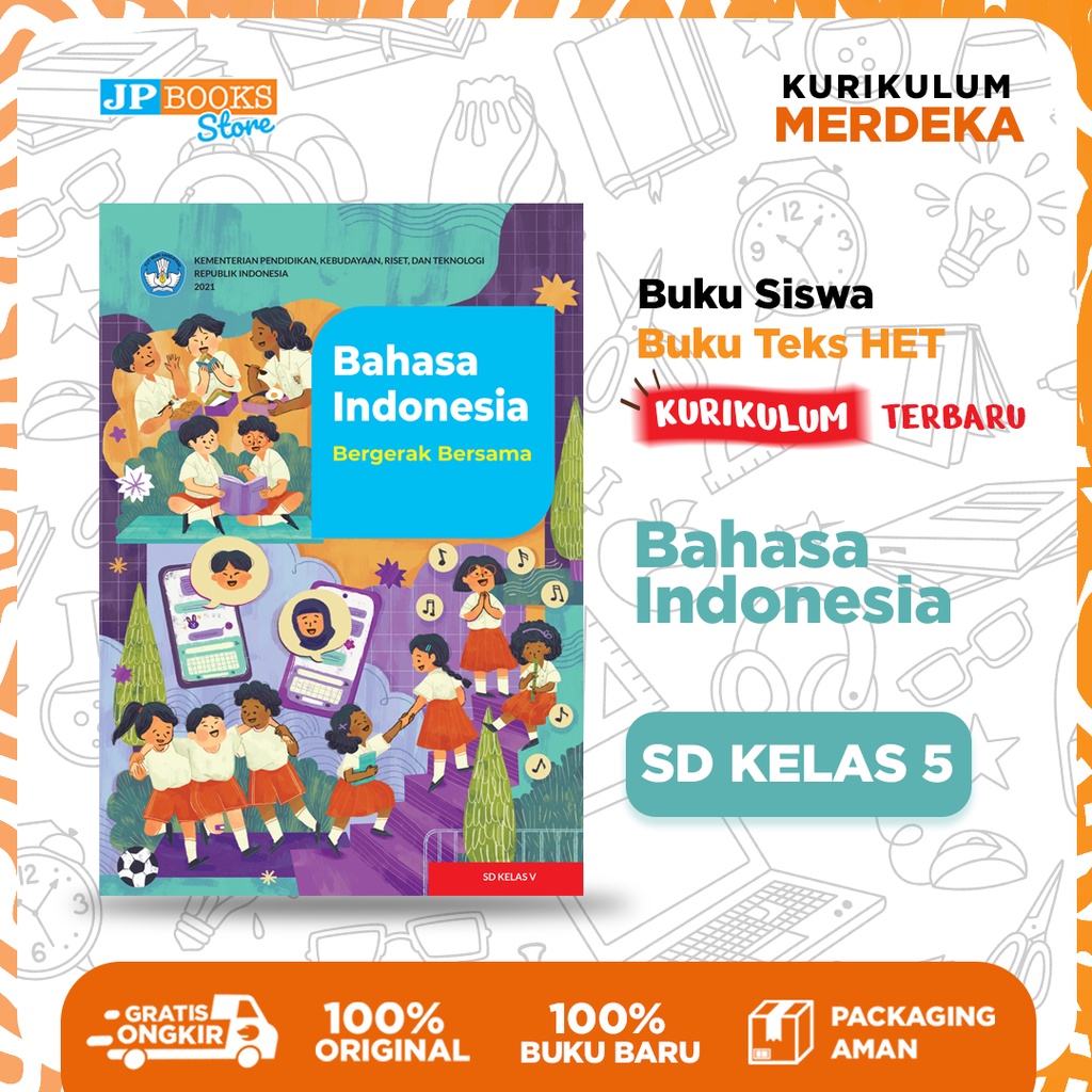 JP Books – Het Kurmer Text Student Book Indonesian Elementary School ...