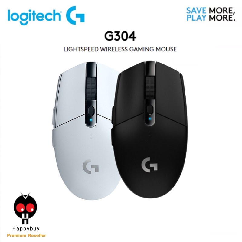 Logitech G304 Lightspeed Wireless Gaming Mouse BLACK / WHITE | Shopee Singapore