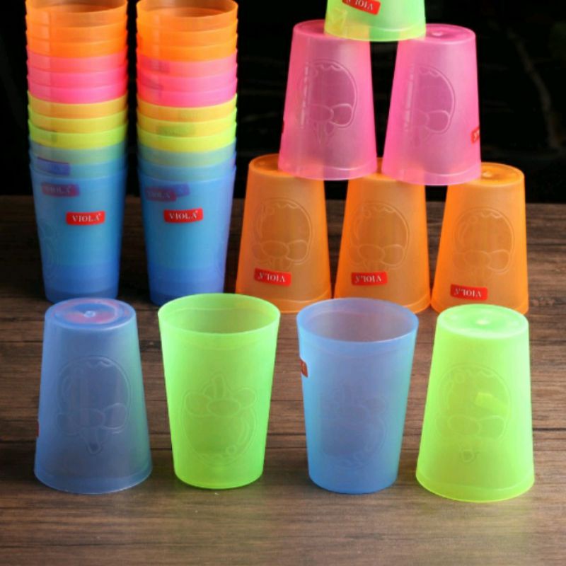 Plastic Drinking Cups Plastic Cups | Shopee Singapore