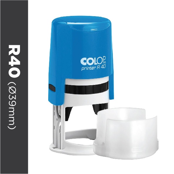 SAME DAY POS * Rubber Stamp * COLOP Self-Inking Round | Printer Line Stamp R12 | R17 | R24 | R30 ...