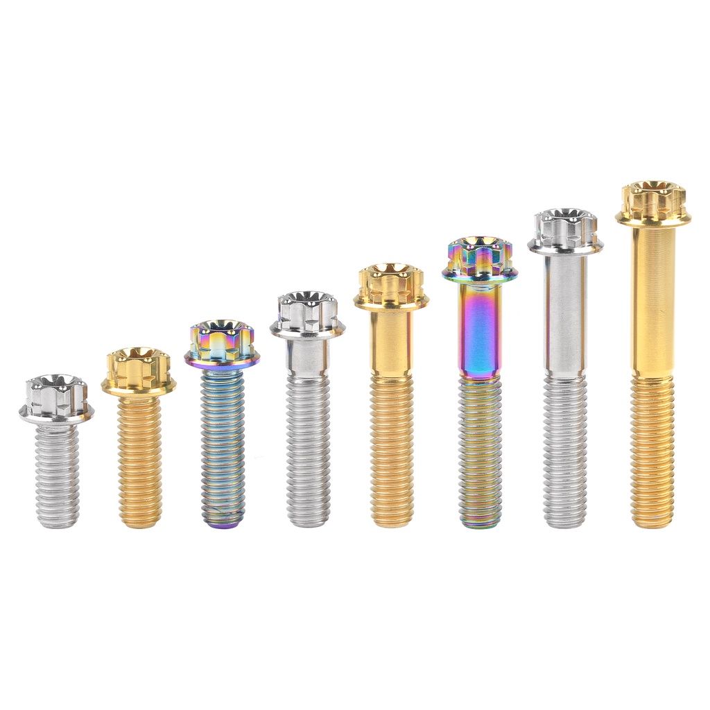 Wanyifa Titanium Bolt M10x15-90mm 1.25P Isaraya Nissin original ...