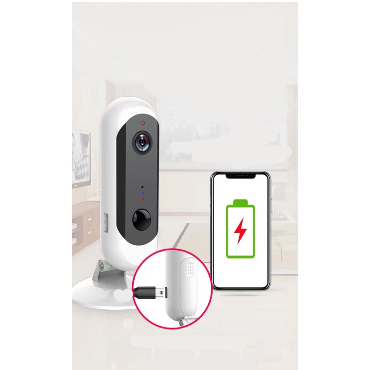 WIFI Battery camera Newest Battery CCTV HD 1080P Long life recharged ...