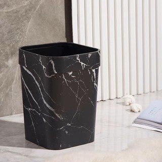 Unique Marble / Wood-look Waste Bin Dustbin Trashbin for kitchen ...