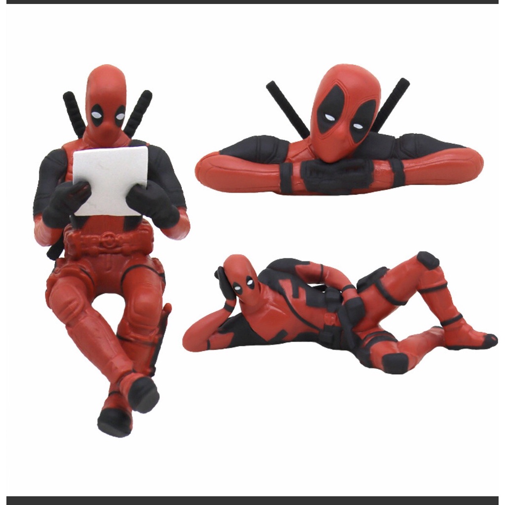 Deadpool model set used to decorate desks, study tables, car dashboards ...