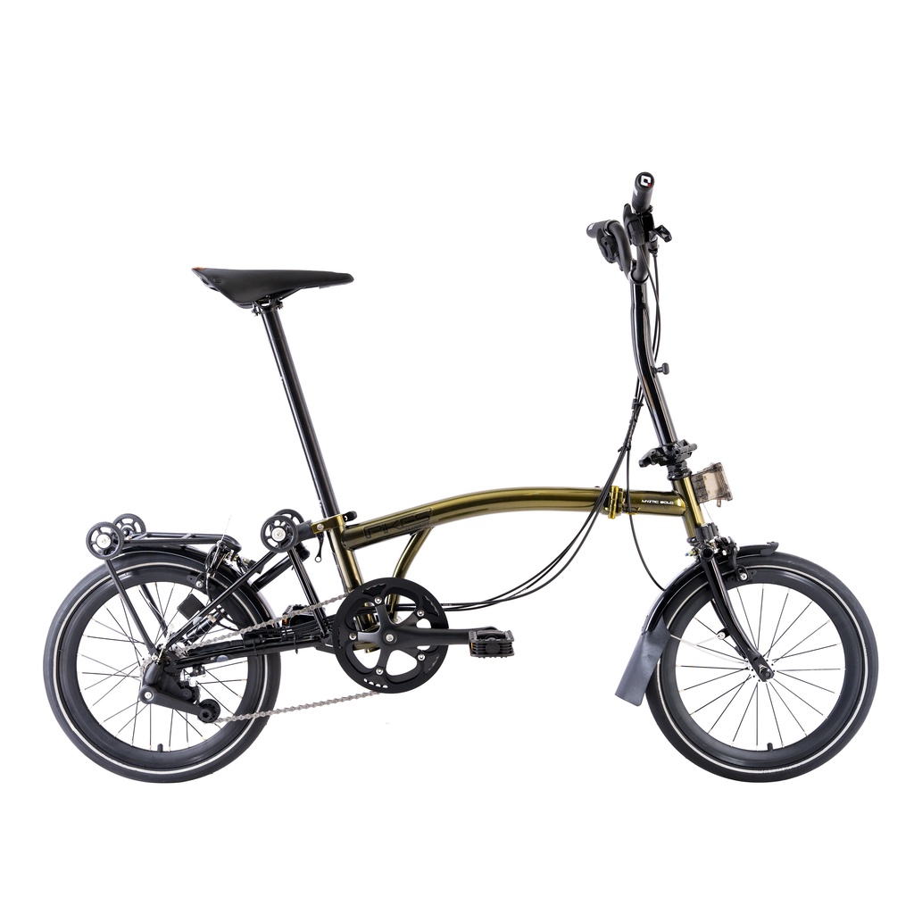 Element Pikes Folding Bike 6 / 9 Speed Trifold M bar Bicycle | Shopee ...