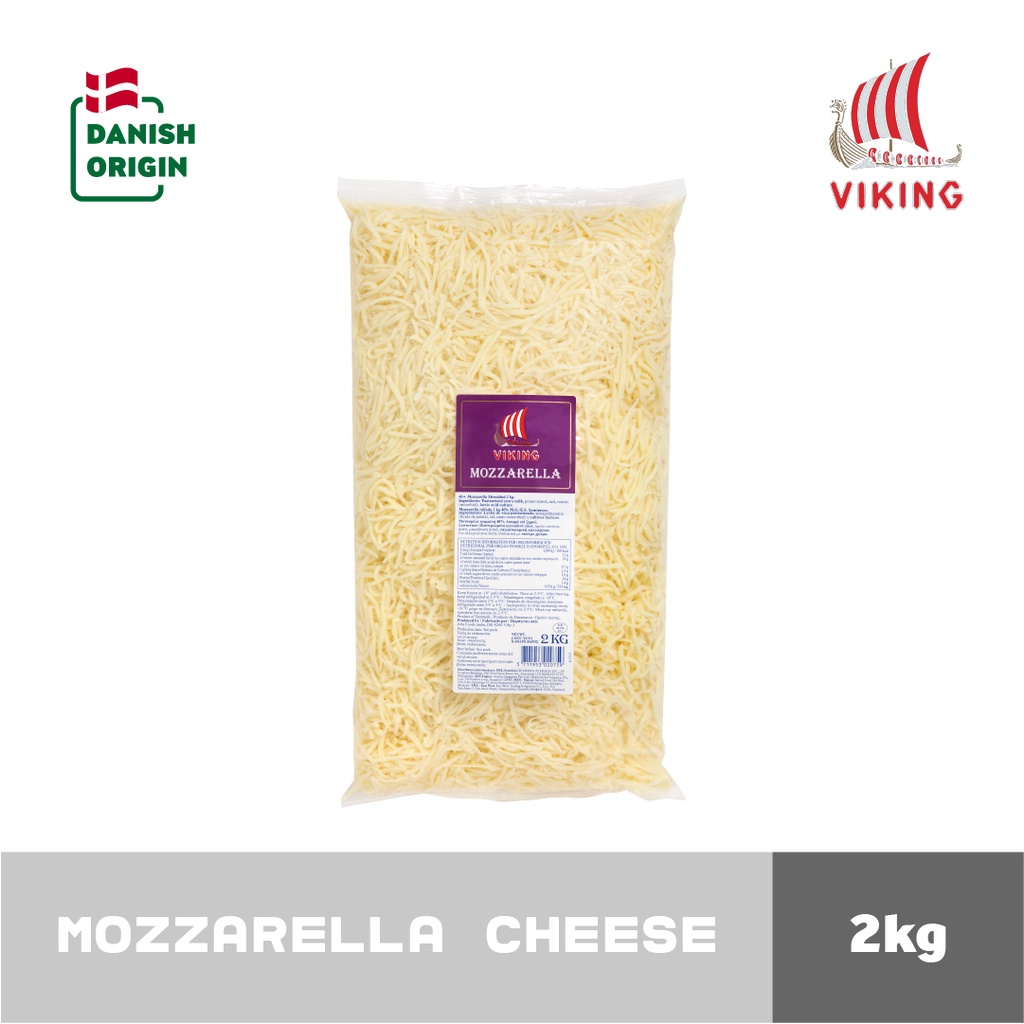 (Carton Deal) - Viking Mozzarella Shredded 6x2 kg | Shopee Singapore