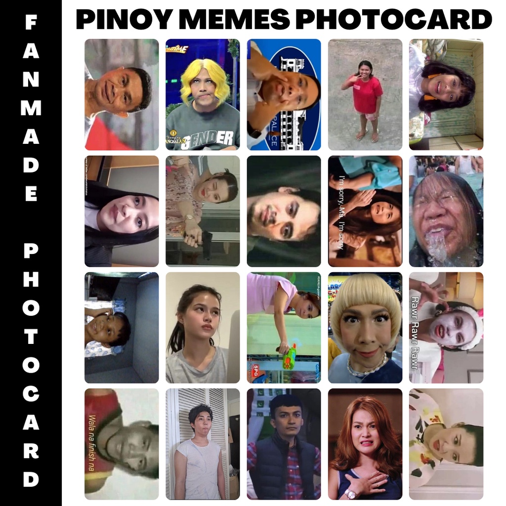[5 CARDS PER SET] PINOY MEMES PART 3 PHOTOCARD — Charot Cards | Shopee Singapore