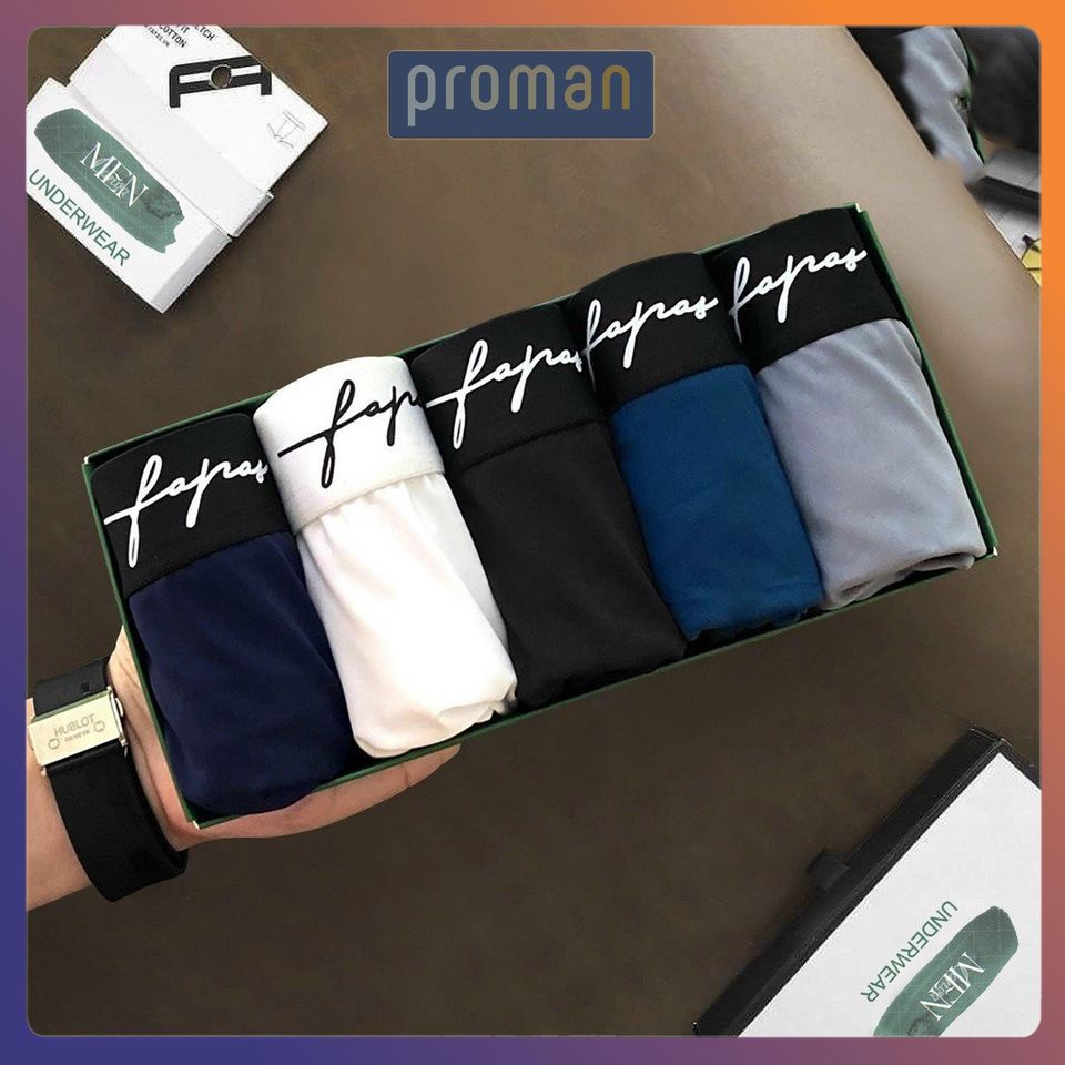 Combo of 4 FAP Premium Boxer Men's Cold Elastic Underwear, High Quality ...