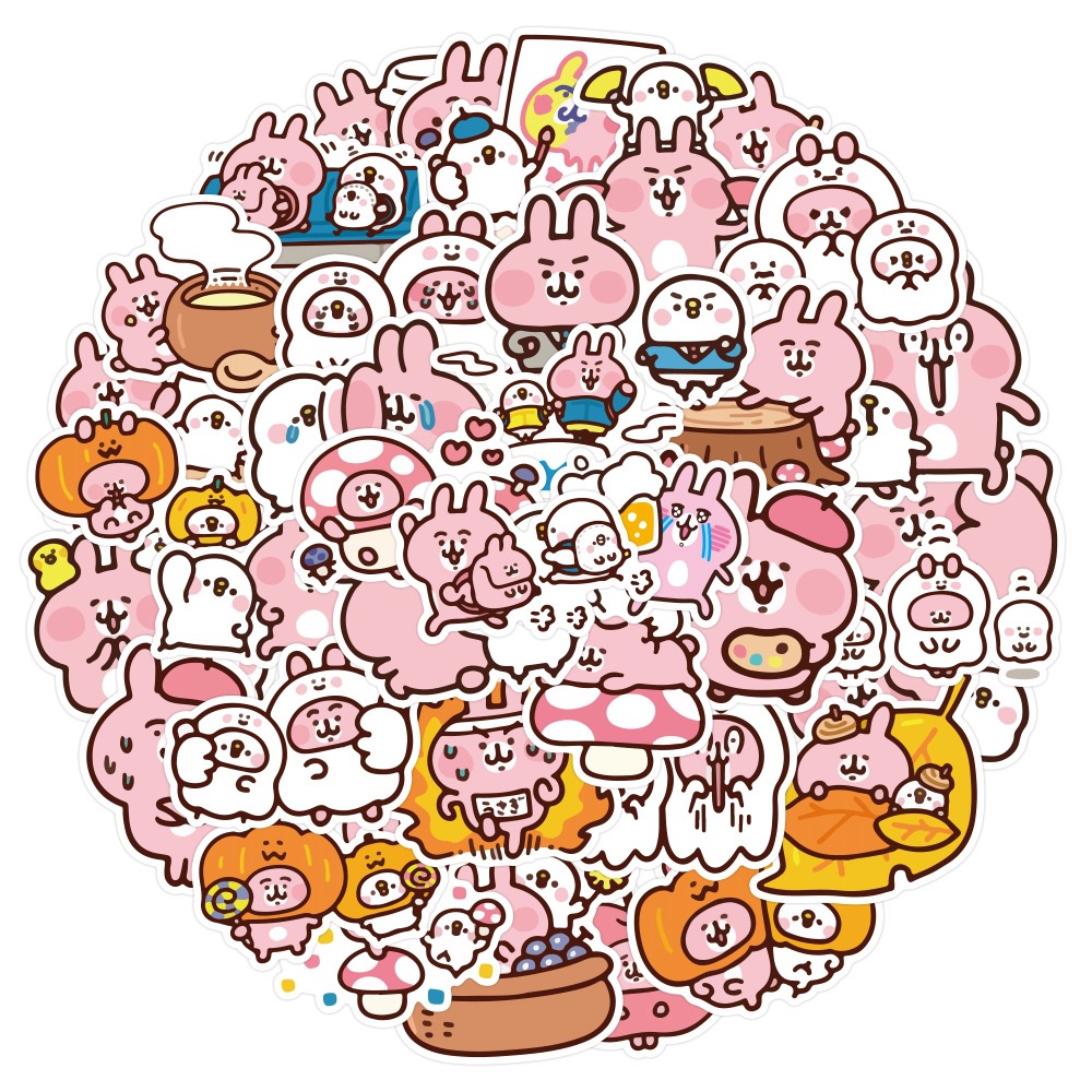 38pcs Cute Kanahei Japan Cartoon Waterproof PVC Sticker | Shopee Singapore