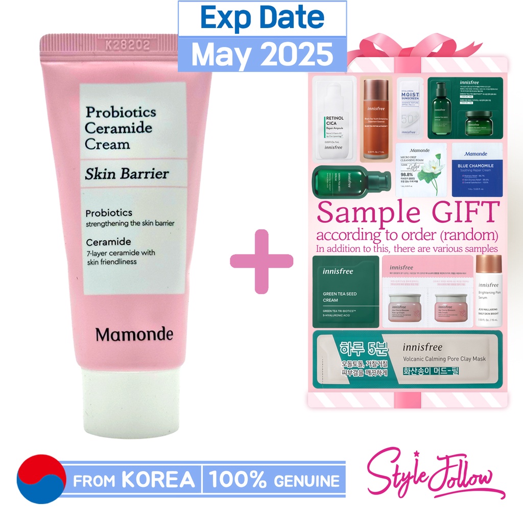 [MAMONDE] Probiotics Ceramide Cream 30ml (Sample) | Shopee Singapore