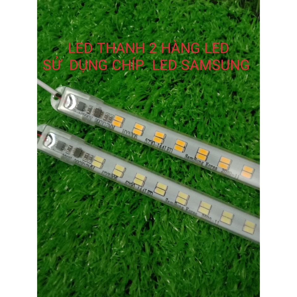 50cm led bar light (2 led lines) using 220v electricity to decorate ...