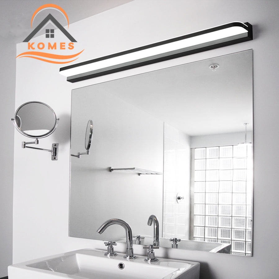 9W/12W/14W/16W Modern Bathroom Light Stainless Steel LED Front Mirror ...