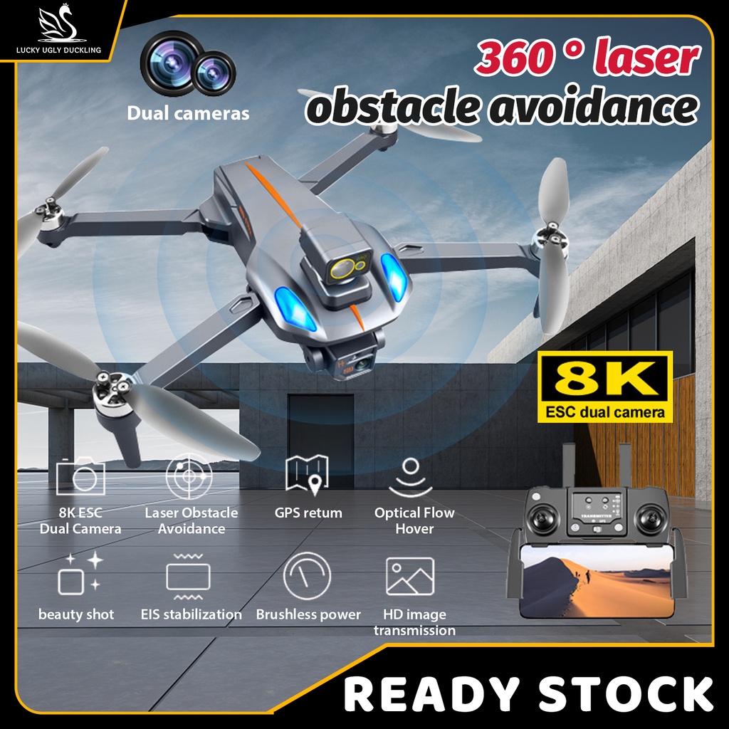 Drone K911 Max GPS 8K HD Dual Camera drone Wide angle height keep RC ...