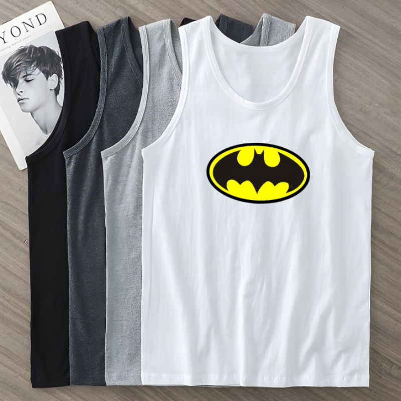 KATUN Batman Men's Singlet Adult Men's Singlet Cotton T-Shirt Adult Men ...