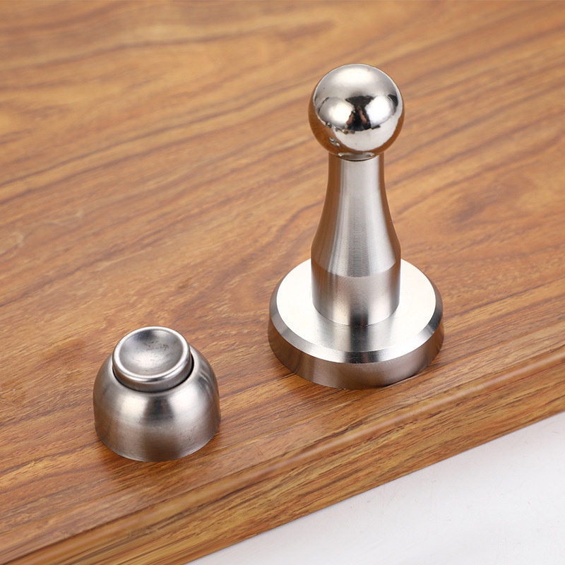 [SG] High Magnetic Stainless Steel Silicone mute door stop punch-free ...