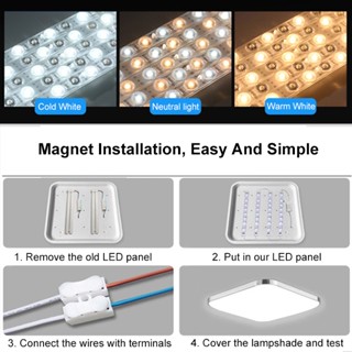 Led Module 220V bar Led Panel Board Dimmable 24W 36W 54W With Remote ...