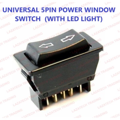SOCKET 5PIN POWER WINDOW (UNIVERSAL SWITCH SOCKET) | Shopee Singapore