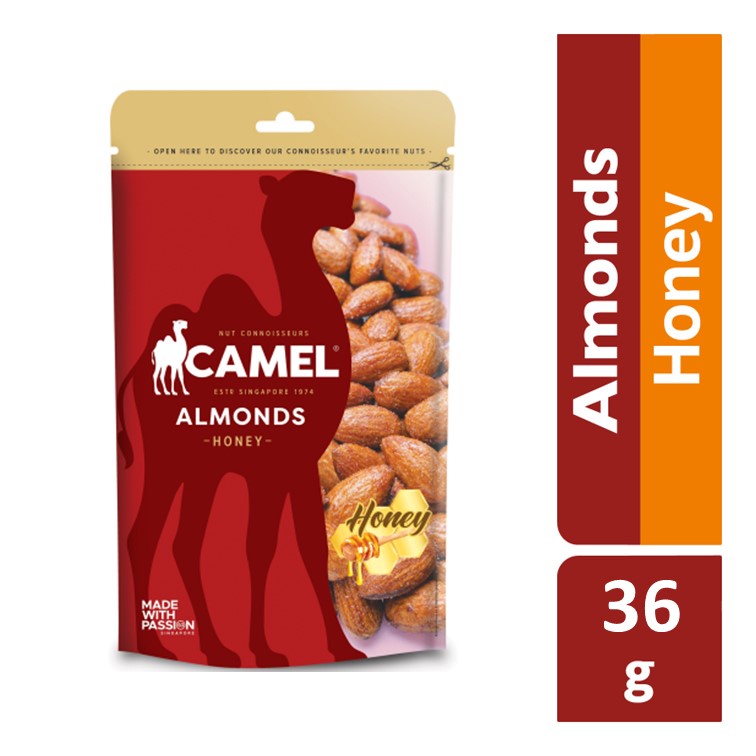 Camel Almonds Honey (36g) | Shopee Singapore
