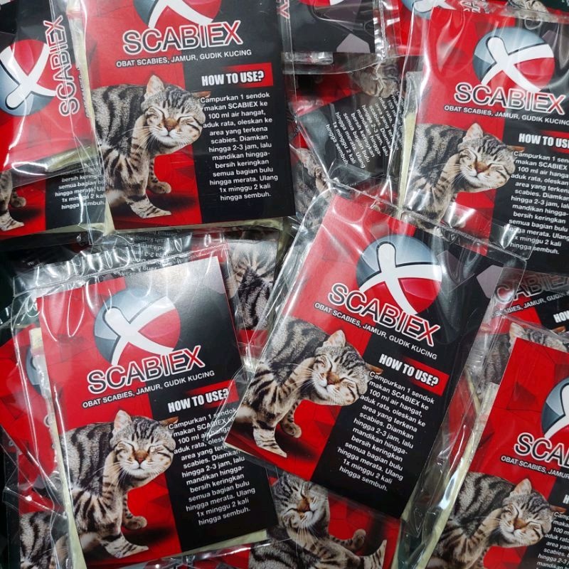 Scabiex Cat Medicine for Scabies Fungal Infection Itchy Skin | Shopee ...