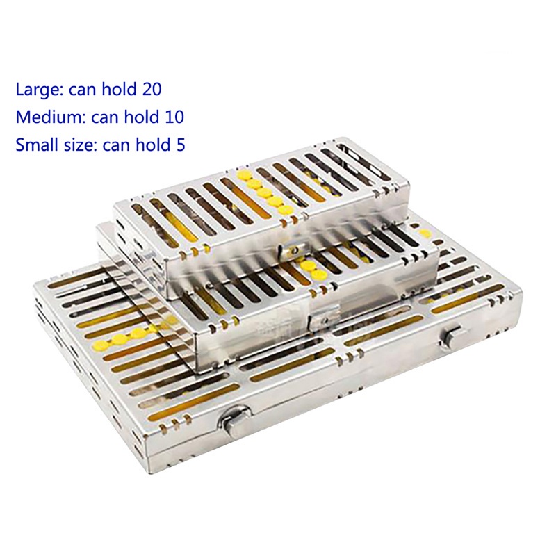 Dental File Burs Sterilization Rack Autoclavable Sterilization Box Disinfection Tray | Shopee ...