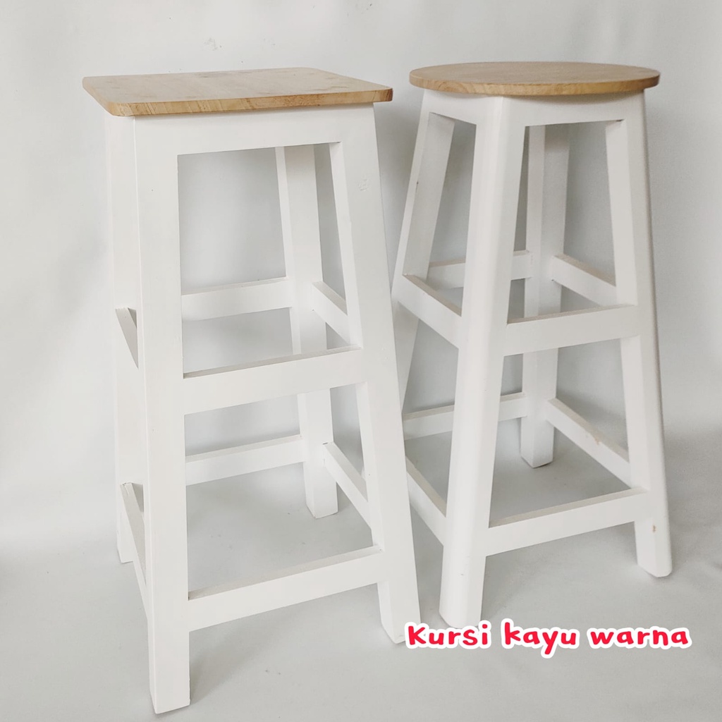 KAYU Wooden cafe chairs | Meatball chair 70cm high, special color ...