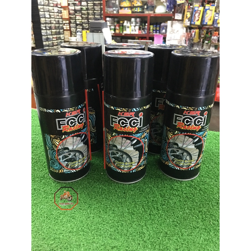 CHAIN LUBE /MIYANK RANTAI FCCI RACING 400ML (1 PC) | Shopee Singapore