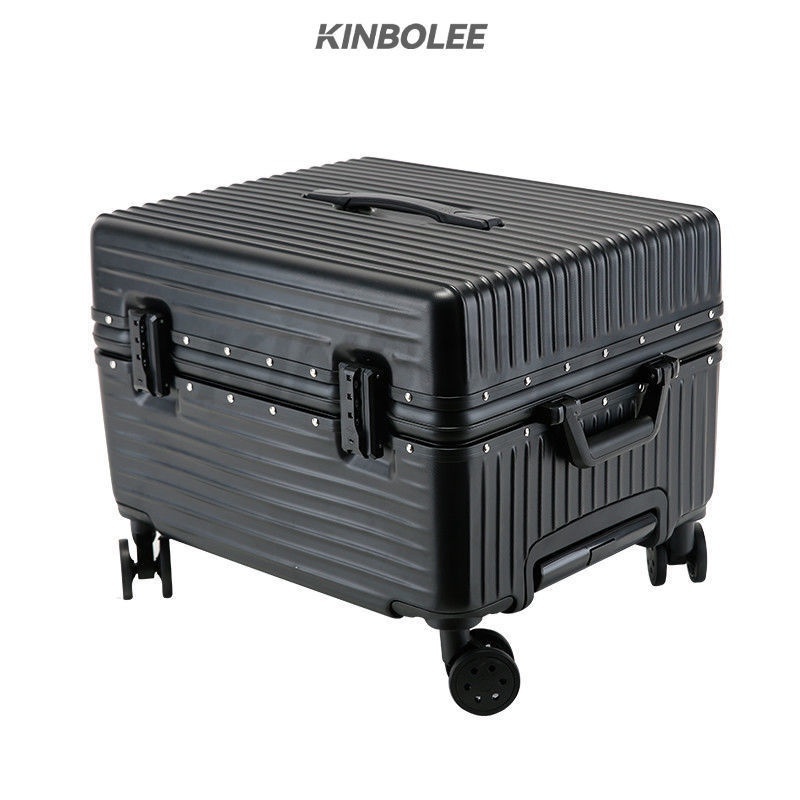 Kinbolee Luggage Flap Trolley Case Top 18 Inch 16 Suitcase Captain's ...