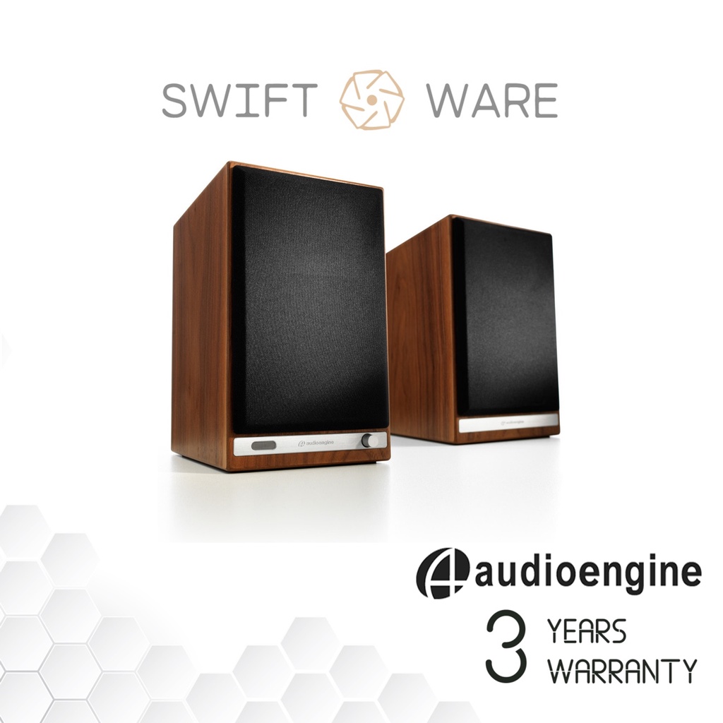 Audioengine HD6 Home Music System Bluetooth Bookshelf Speakers | Shopee ...