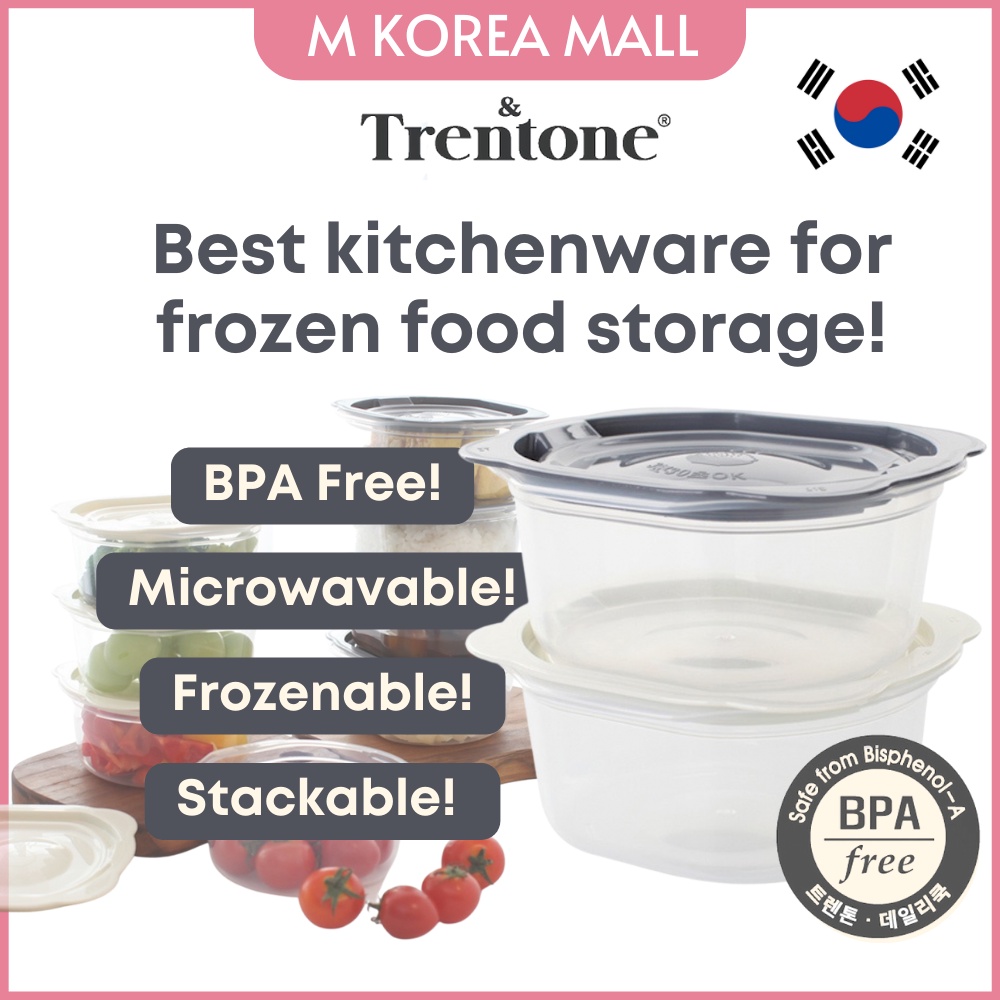 Trentone Korea Microwable and Frozenable Container BPA Free Made in ...