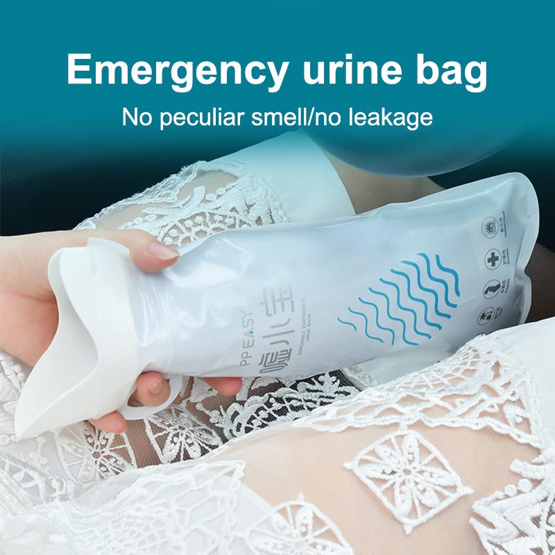 4Pcs/Pack Disposable Urine Bags 700ML Travel Pee Bags Unisex Vomit Bag ...