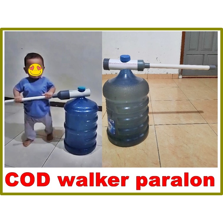 Strong Paralon Pipe baby walker, Pushwalker, baby learning to walk tool ...