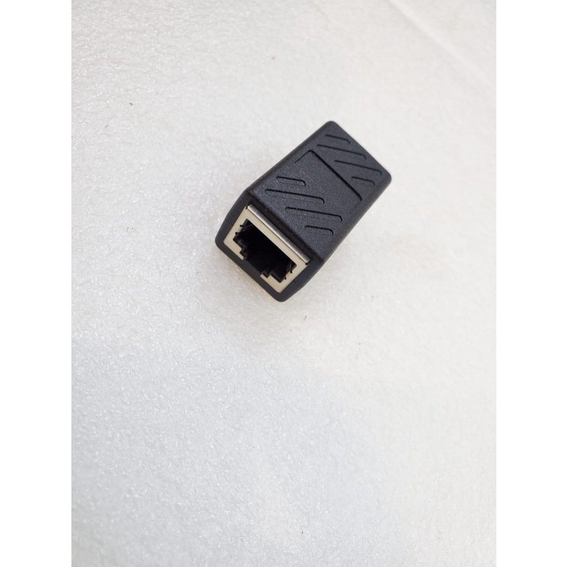RJ45 Female to RJ45 Female Coupler Ethernet Cable Extender | Shopee ...