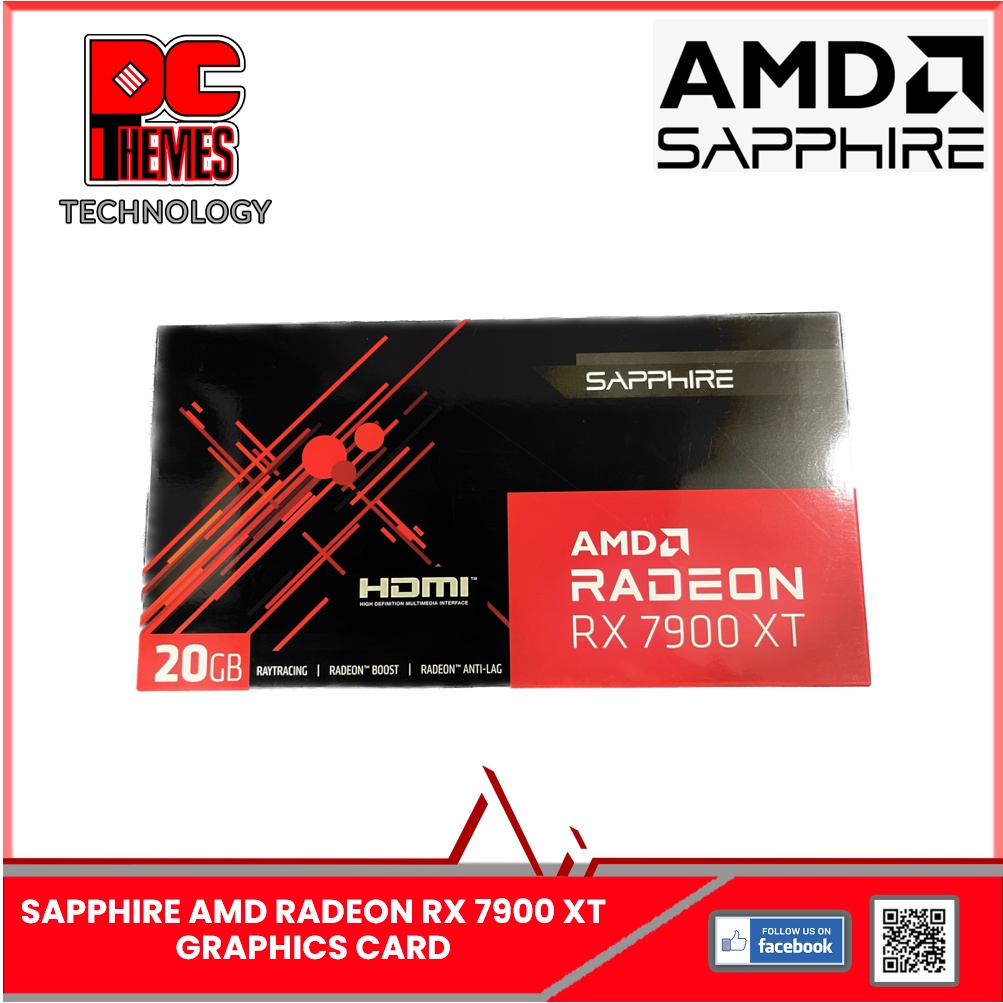 SAPPHIRE AMD RADEON RX 7900 XT/XTX GRAPHICS CARDS | Shopee Singapore