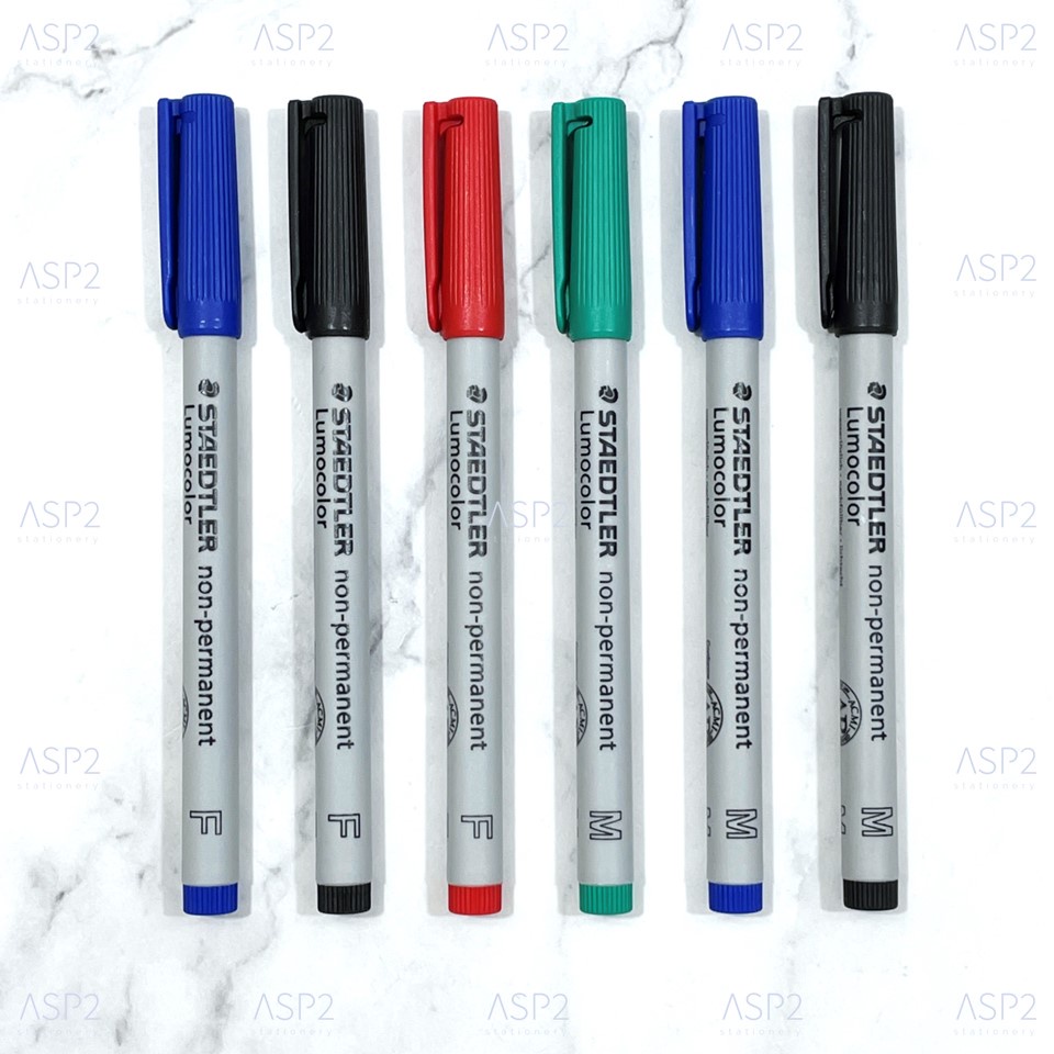 STAEDTLER Lumocolor Non-Permanent Size F/M (1 Pcs.) | Shopee Singapore