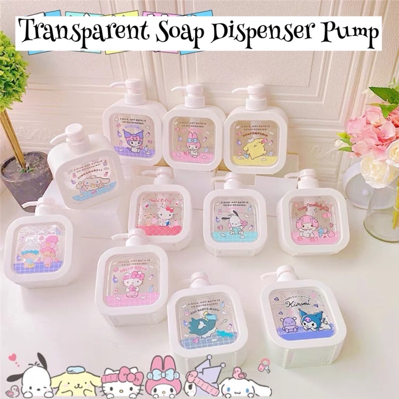 Sanrio Character Soap Dispenser Pump/ Moisturizer 300ml | Shopee Singapore