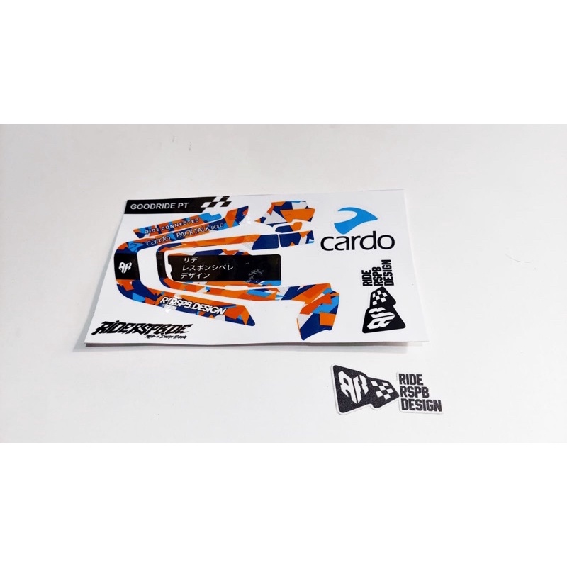 Goodride PT - Sticker Decal Garskin Intercom Cardo Packtalk bold ...