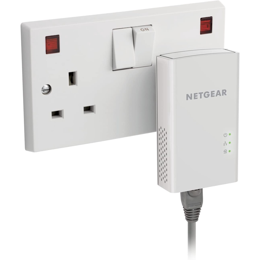 (used)NETGEAR PL1000-100UKS PL1000 Powerline 1000 Mbps 1 Gigabit ...