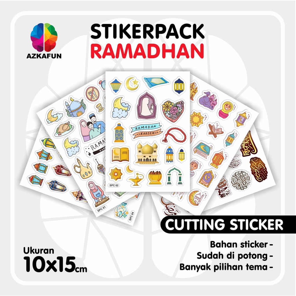 Ramadan pack Stickers - Aesthetic Stickers - laptop Stickers | Shopee ...